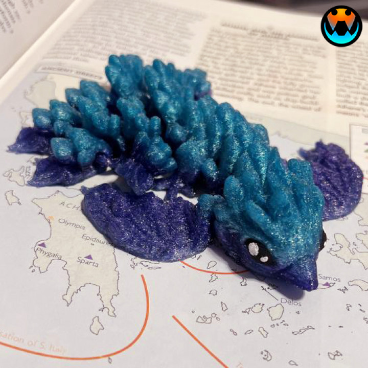 3D Printable Tiny Phoenix by Cinderwing3D