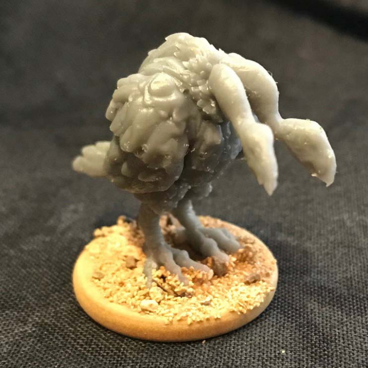 3D Printable Two Headed Vulture by Harry's 3d Sculpting