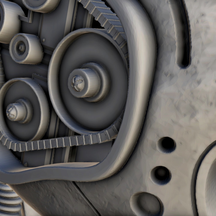 3D Printable Humanoid robot dice mug (5) - Can holder Game Dice Gaming ...