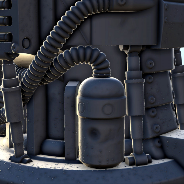 3D Printable Cyber hunter dice mug (22) - Can holder Game Dice Gaming ...