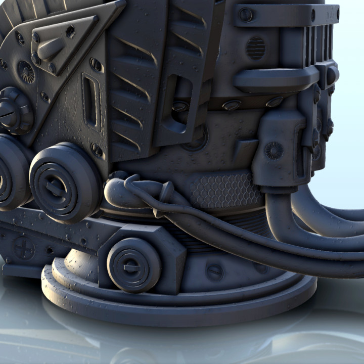 3D Printable Cyber killer dice mug (24) - Can holder Game Dice Gaming ...