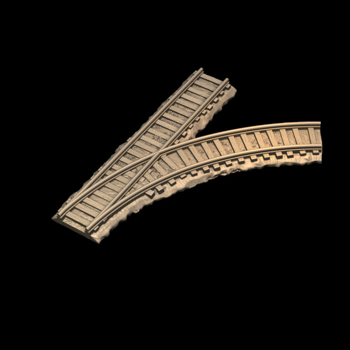 3D Printable Mines Rails System :: Black Blossom Games by Black Blossom ...