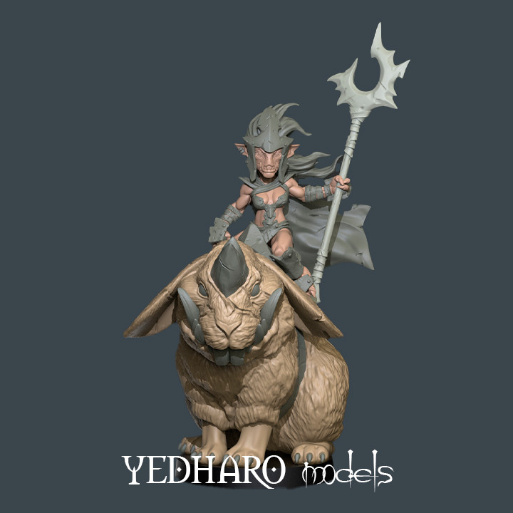3D Printable Crazy Rabbit riders by Yedharo Models SL