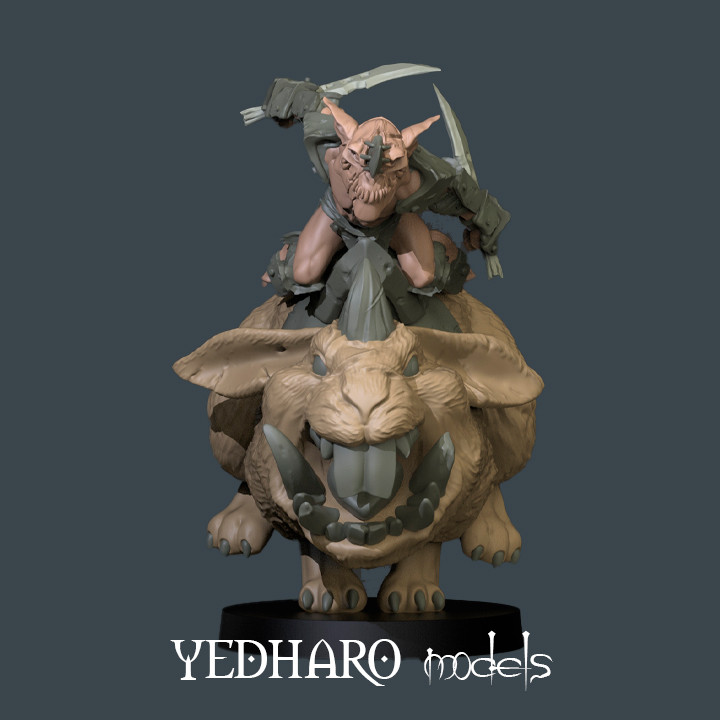 3D Printable Crazy Rabbit riders by Yedharo Models SL