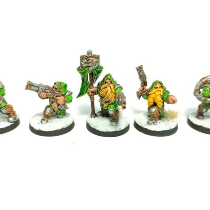 3D Print of Dwarf thunderer by nwcra