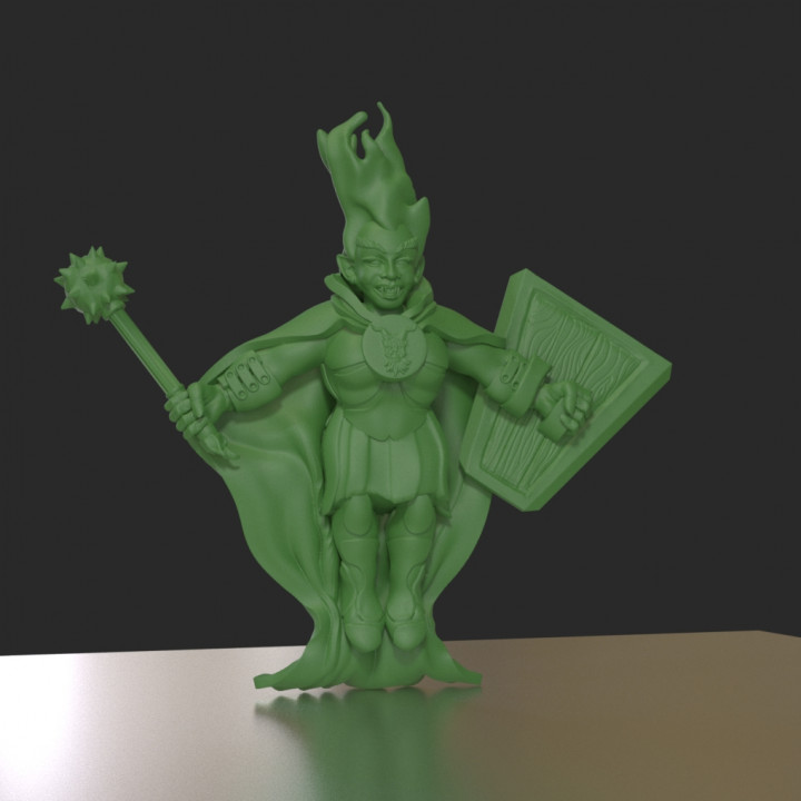 3D Printable Shaela Brighstone by Harry's 3d Sculpting