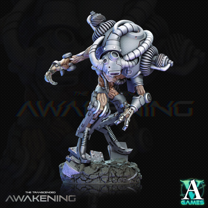 3D Printable The Transcended - Awakening - Bundle by Archvillain Games