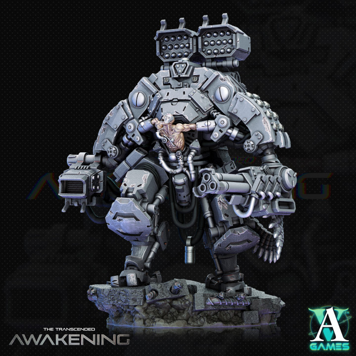 3D Printable The Transcended - Awakening - Bundle by Archvillain Games