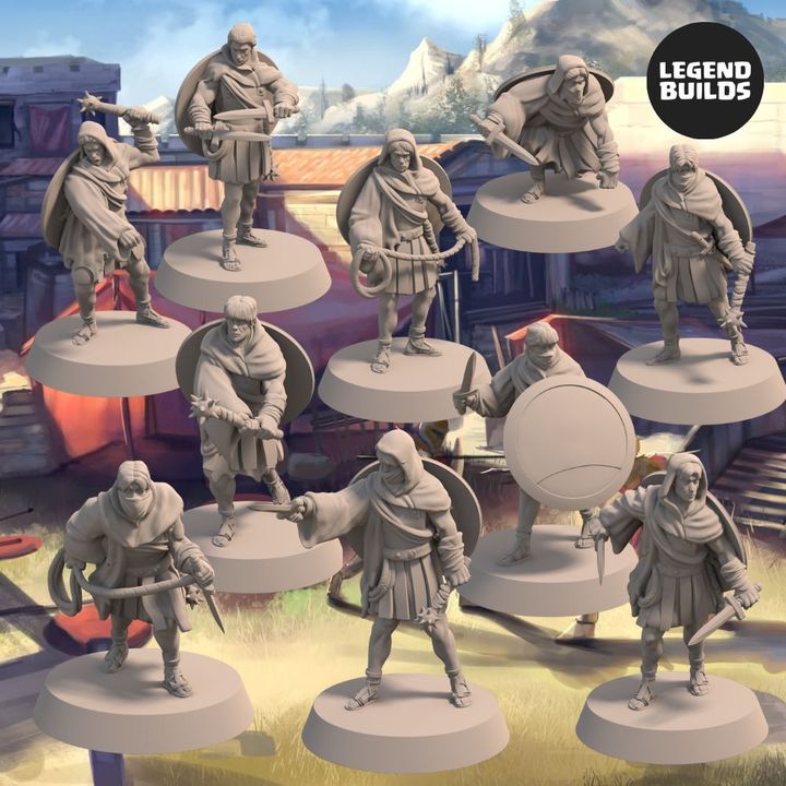 3D Printable The Expediates Bundle (10 unique miniatures) - 3D ...