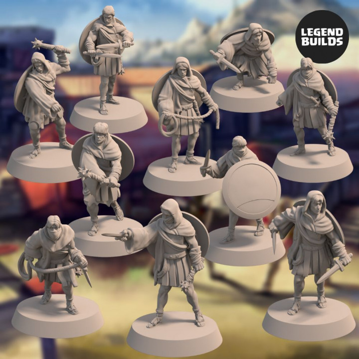 3D Printable The Expediates Bundle (10 unique miniatures) - 3D ...