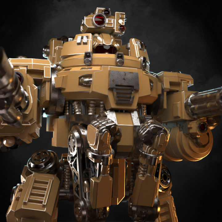 3D Printable Afterlife Goliath Mech MkII - Anvil Digital Forge Loyalty ...