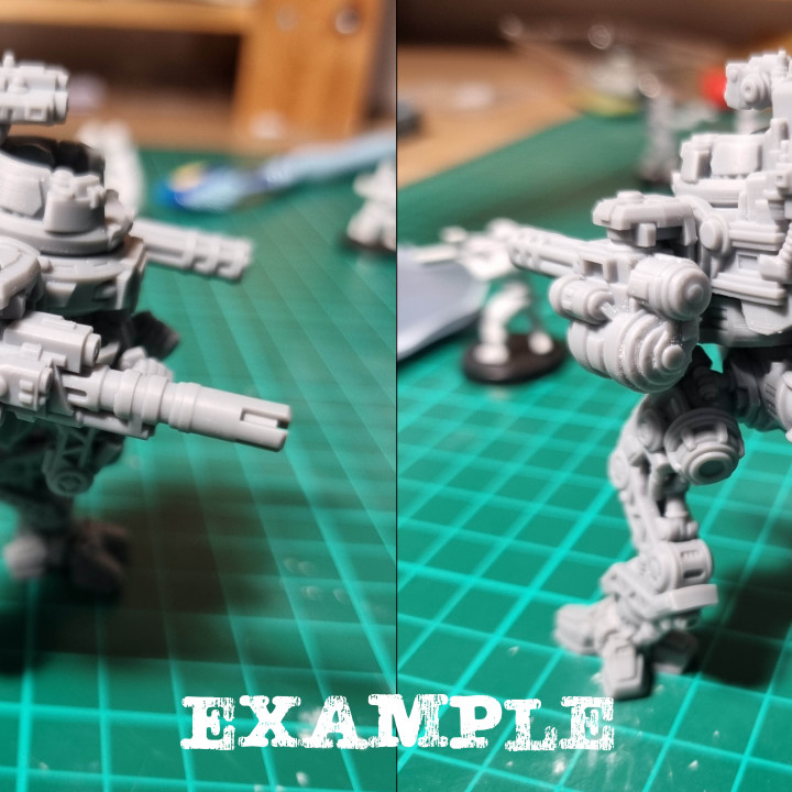 3D Printable Afterlife Goliath Mech MkII - Anvil Digital Forge Loyalty ...