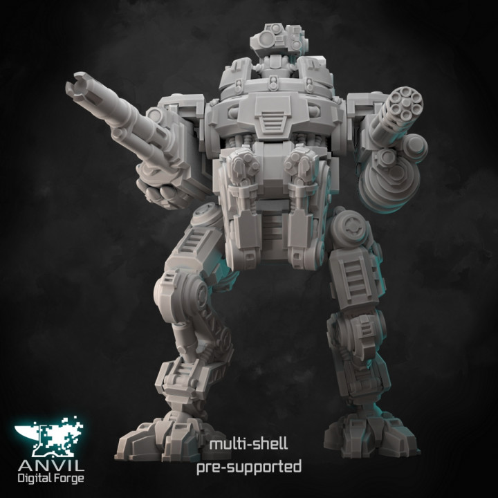 3D Printable Afterlife Goliath Mech MkII - Anvil Digital Forge Loyalty ...