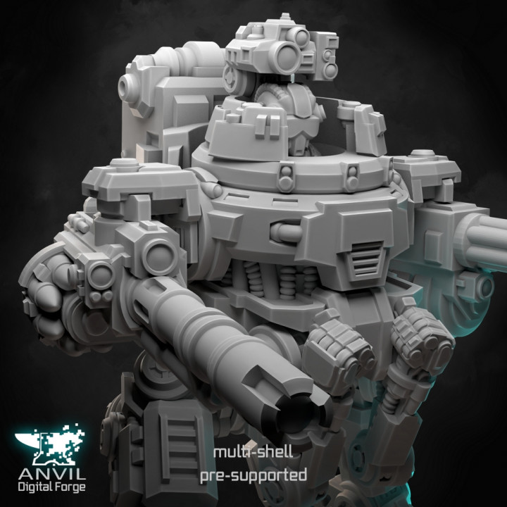 3D Printable Afterlife Goliath Mech MkII - Anvil Digital Forge Loyalty ...