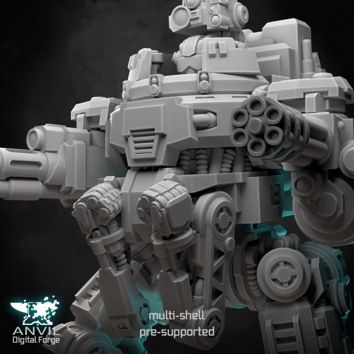 3D Printable Afterlife Goliath Mech MkII - Anvil Digital Forge Loyalty ...