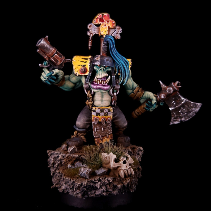 3D Print of Revolver Orc by Ork.bot