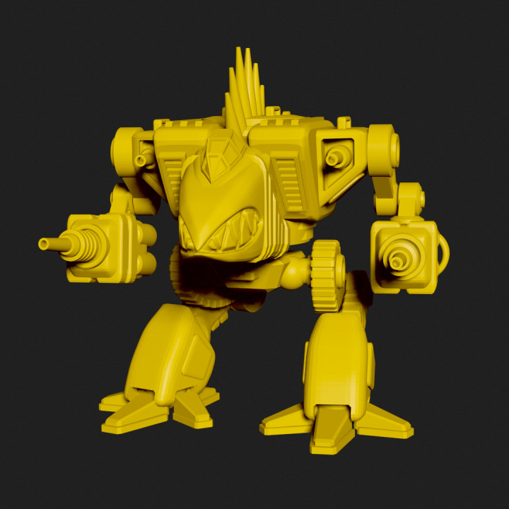 3D Printable The Angry Chicken by Donya Quick
