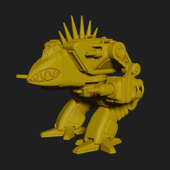 3D Printable The Angry Chicken by Donya Quick