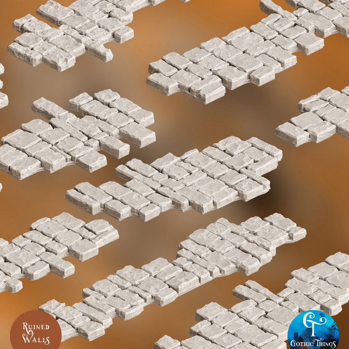 3D Printable Ruins by Gothic Things