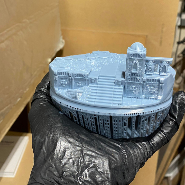 3D Printable Epic Heresy: Display Plinth Bundle by Klaus Teschner