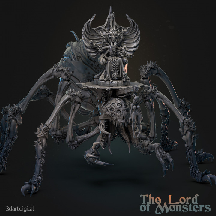 3D Printable January 2023 - The Spider's Den´ by 3dartdigital