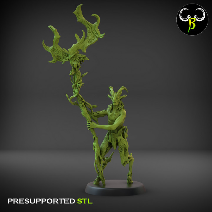 3D Printable Wild hunter Leader Set by ClayBeastCreation