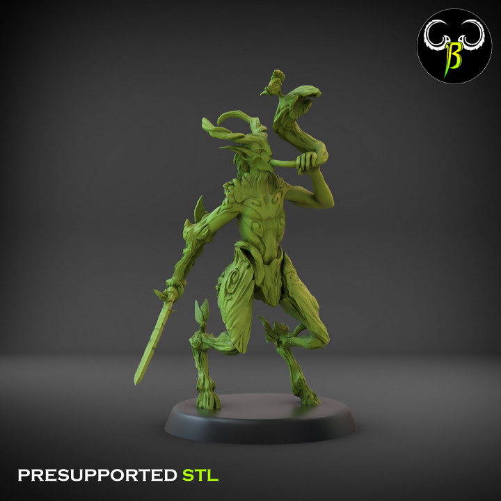 3D Printable Wild hunter Leader Set by ClayBeastCreation
