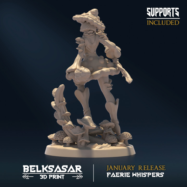 3d Printable Myconid Consort A Variant 2 By Belksasar 3dprint