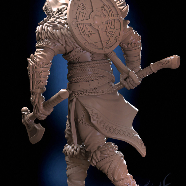 3D Printable Eigor Viking by Dragun Studios