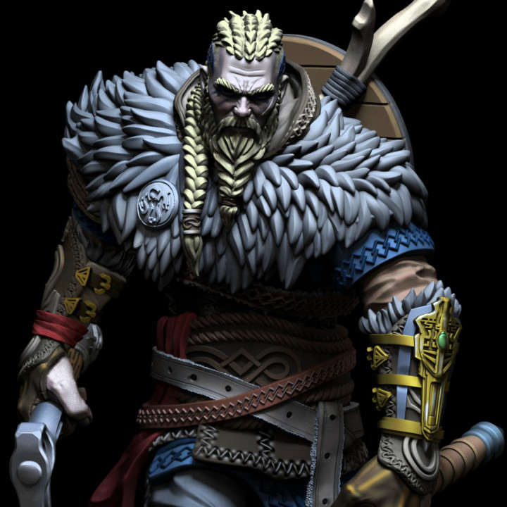 3D Printable Eigor Viking by Dragun Studios