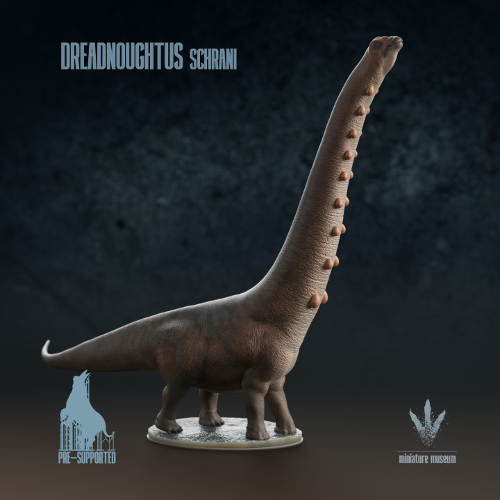 3D Printable Dreadnoughtus schrani : The South American Giant by ...