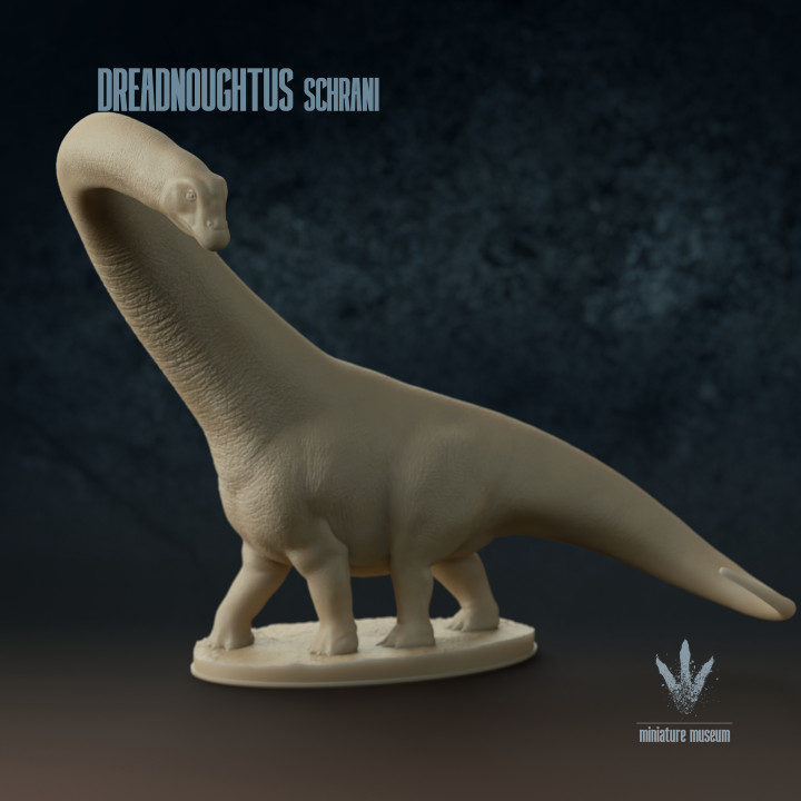 3D Printable Dreadnoughtus schrani : Female by Miniature Museum