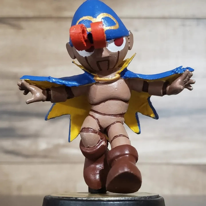 3D Printable Geno Amiibo Figure by Jamie