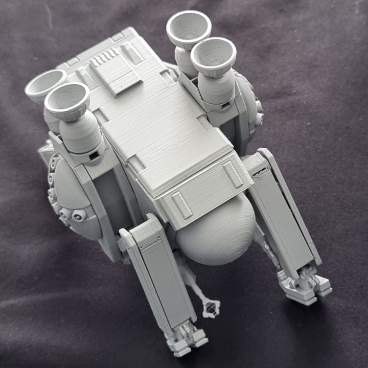 3D Printable Spidercrab 28mm Space Utility Vehicle by 2nd Dynasty