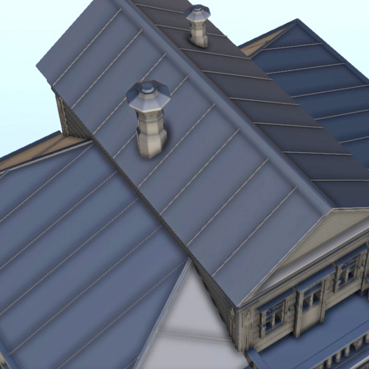 3D Printable Russian wooden house 6 - WW2 WW1 Stalingrad Eastern Front ...