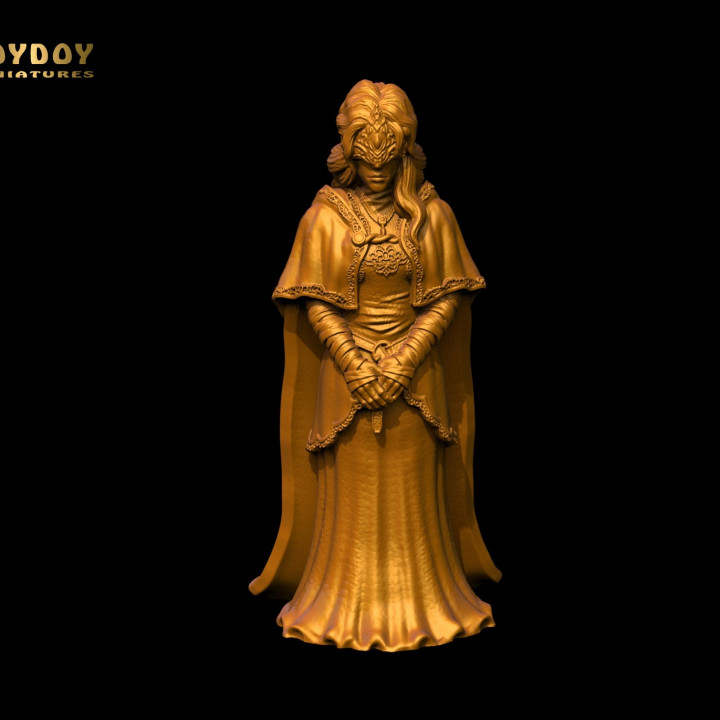 3D Printable Fire keeper-Fantasy women vol 3 by ToyDoy Miniatures