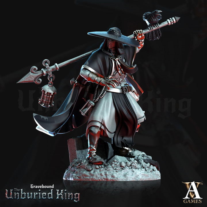 3D Printable Gravebound - The Unburied King - Bundle by Archvillain Games