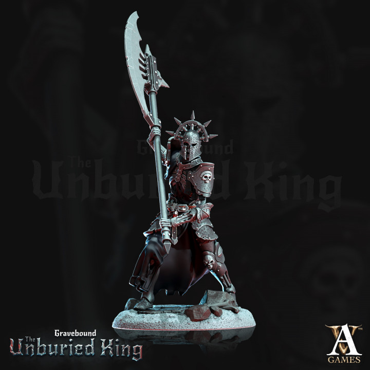 3D Printable Gravebound - The Unburied King - Bundle by Archvillain Games