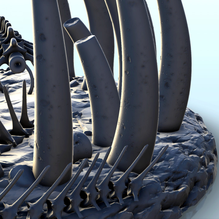 3D Printable Animal carcass with bones (1) - Medieval Gothic Feudal Old ...