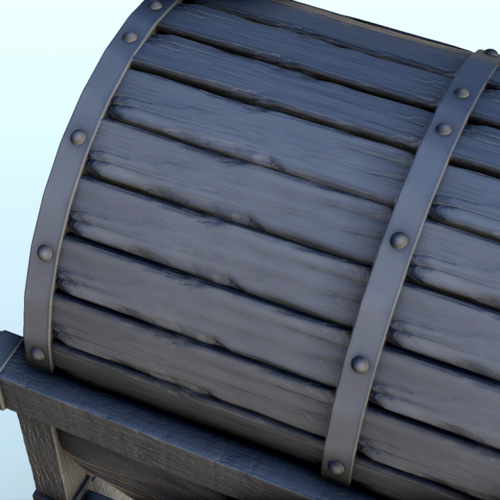 3D Printable Medieval carriage with horses and coachman (2) - Medieval ...