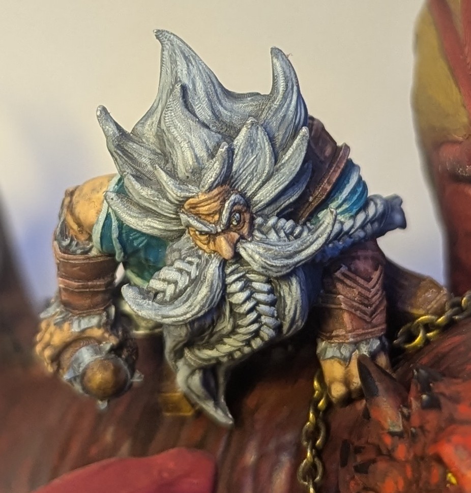 3D Printable Fantasy Football - Star Player - Dwarf #1 by UGNI Miniatures