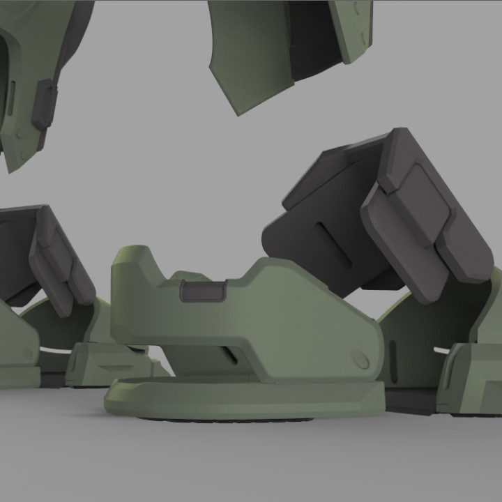 3D Printable Rakshasa Armor Core - Halo Infinite by Aguilar Workshop