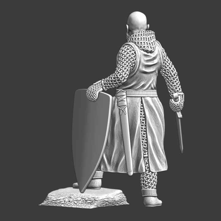 3D Printable Medieval Danish Knight - Esbern the Resolute by Northern ...