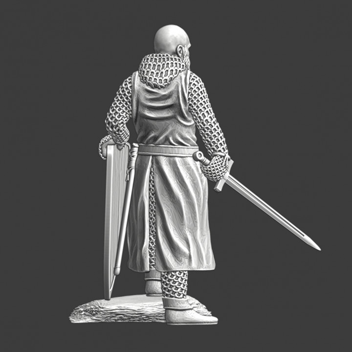 3D Printable Medieval Danish Knight - Esbern the Resolute by Northern ...