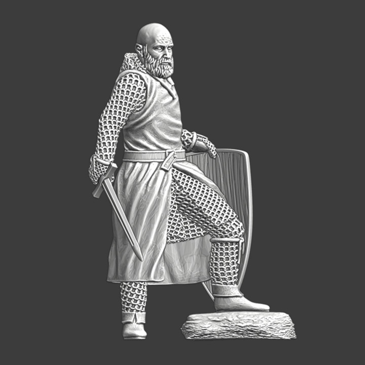 3D Printable Medieval Danish Knight - Esbern the Resolute by Northern ...