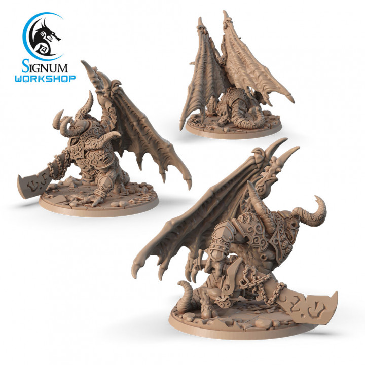 3D Printable Argast, The Demon Guardian by Signum Workshop