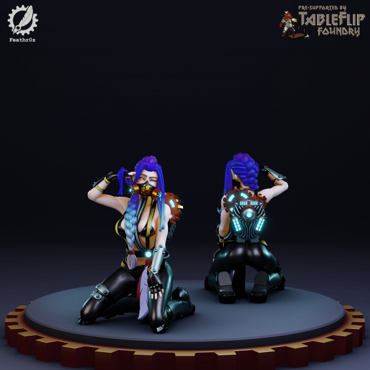 3D Printable Pin-up - Aurora Explorer - Pin-up_0001 by feathr0z