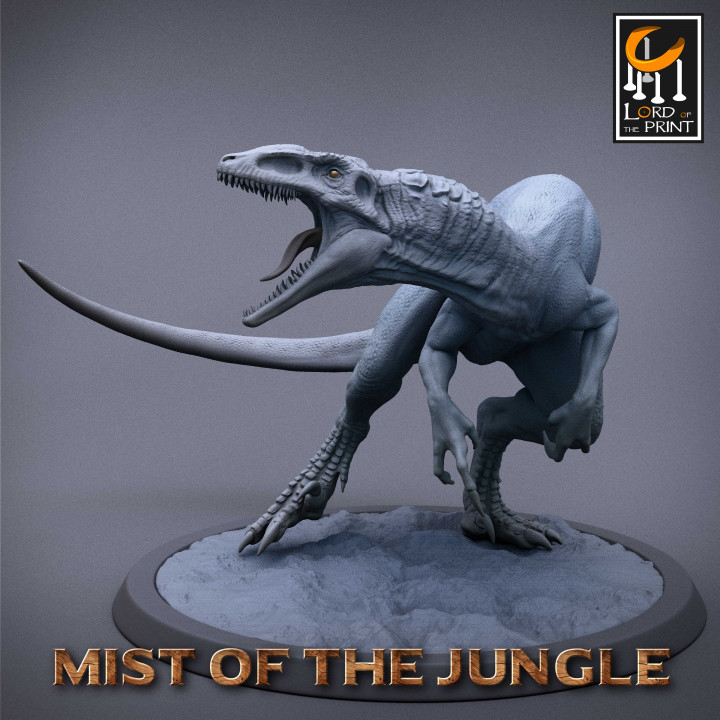 3D Printable Pack Amazon Raptor Mount by Rescale Miniatures