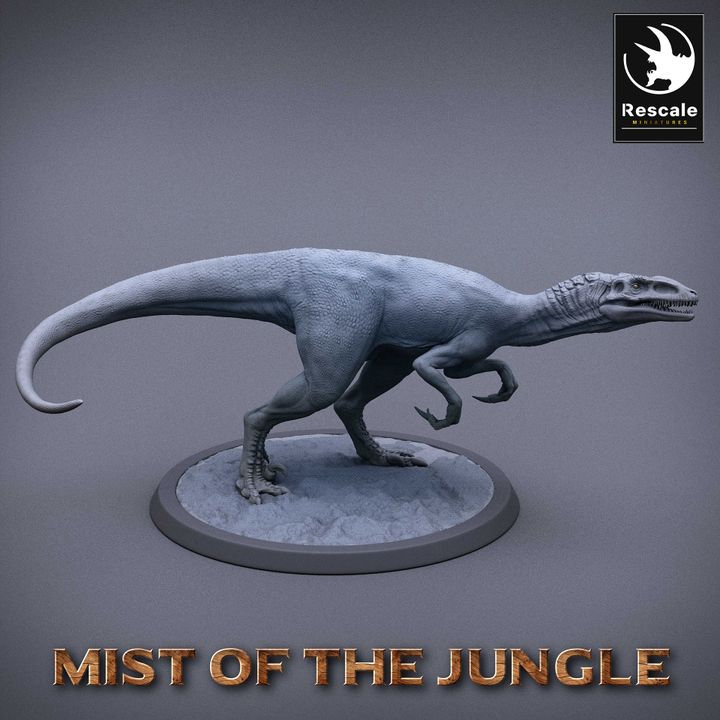 3D Printable Amazon Raptor Scout Spear by Rescale Miniatures