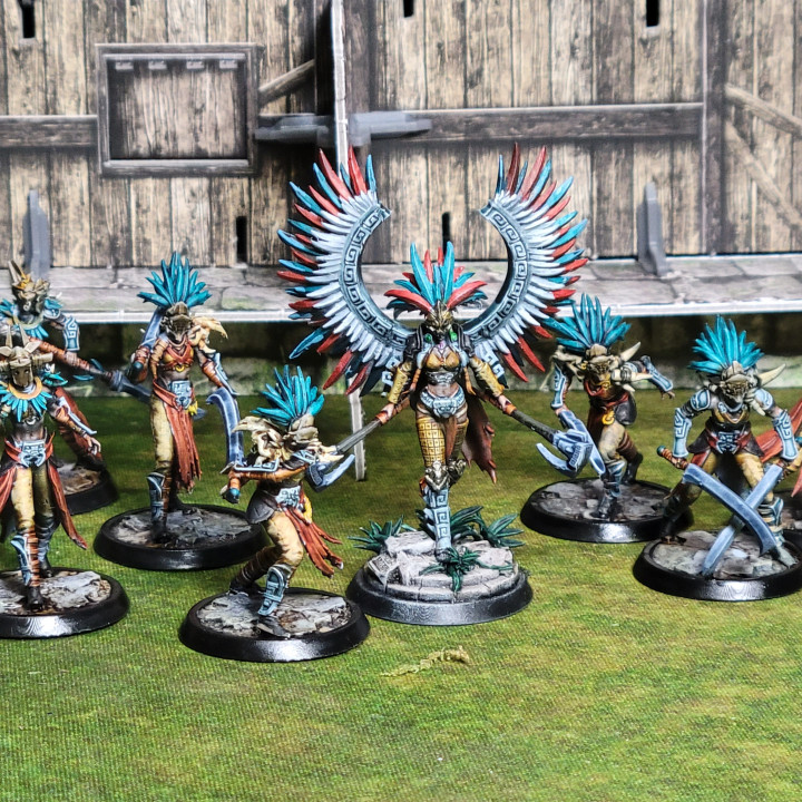 3D Print of Pack Light Amazon Spear by davidlavictoire